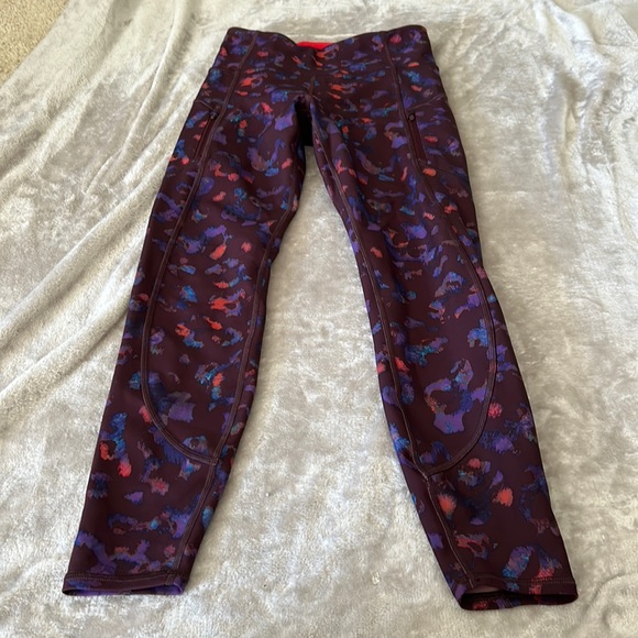 Athleta | Pants & Jumpsuits | Athleta Rainier Leopard Tight | Poshmark